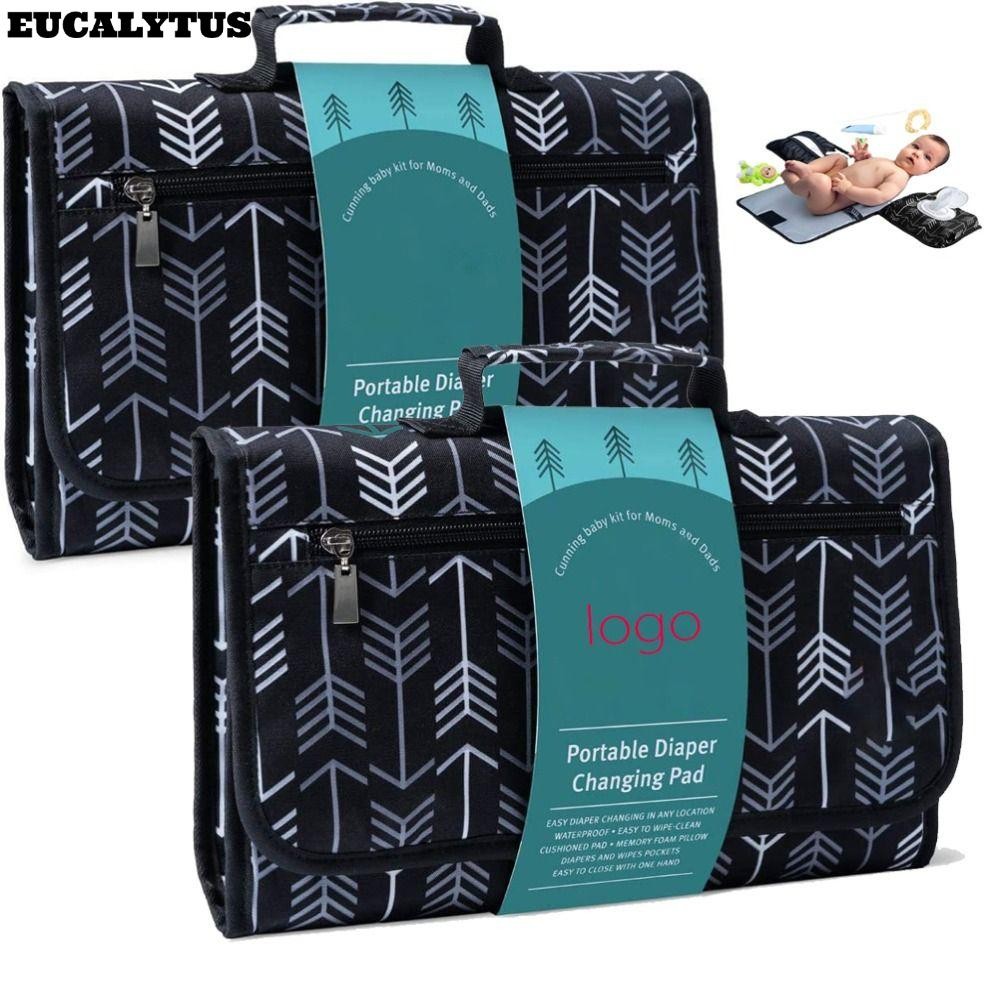 EUCALYTUS1 Baby Diaper Bag, Travel Portable Infant Changing Mat ...