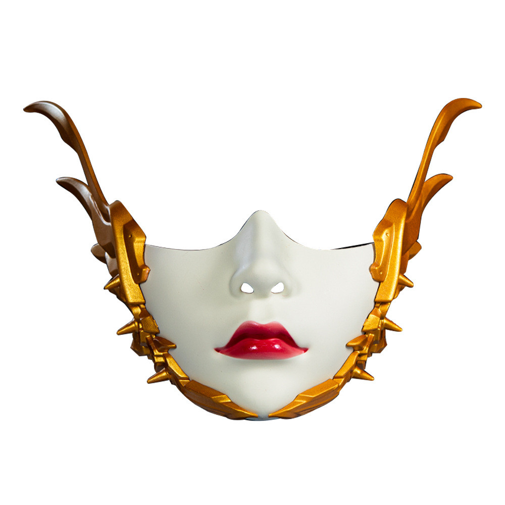 Mechanical Half Face Wings Mask Plastic Face Beauty Dress Up Mask ...