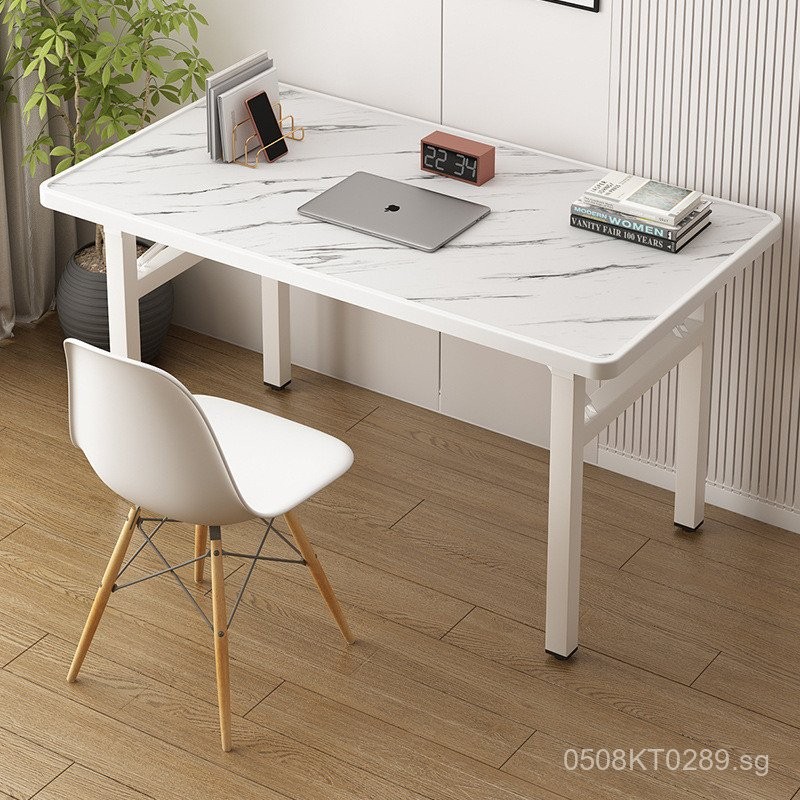 Foldable Computer Desk Simple Dining Table Home Bedroom Desk Minimalist ...