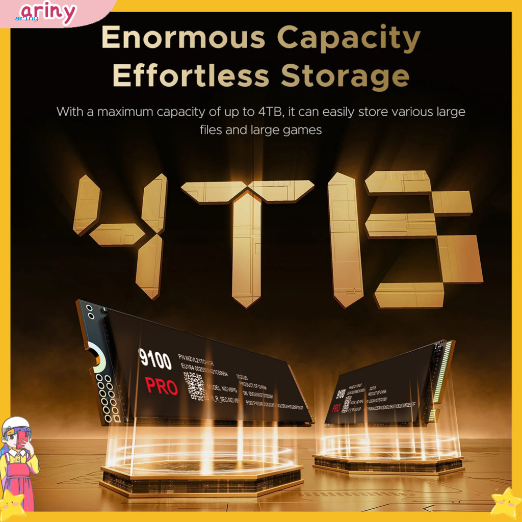 ARI Long-lasting Solid State Drive Ssd with 3d Tlc Nand High-speed 1tb/2tb/4tb Pcie 4.0 Nvme Tlc ...