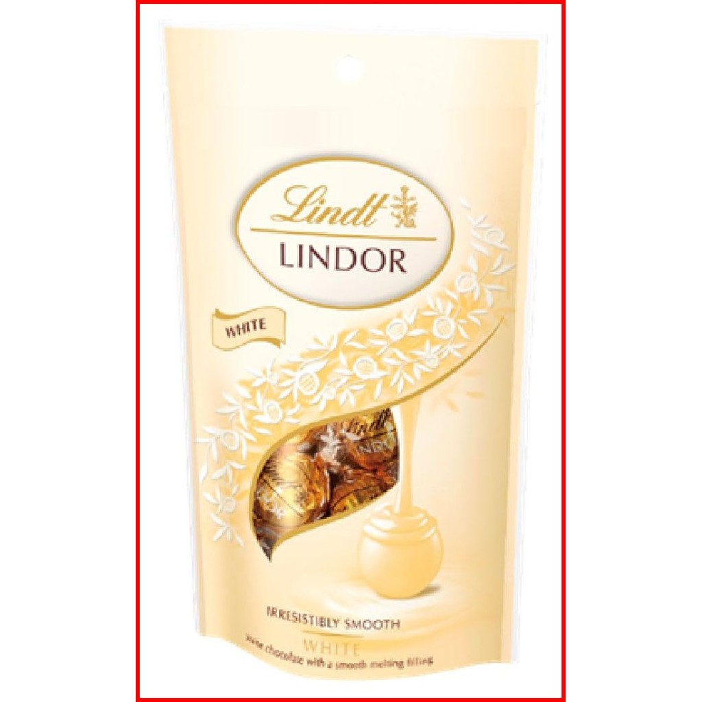 Lindt Lindor White Pack 60g (5P) | Shopee Singapore