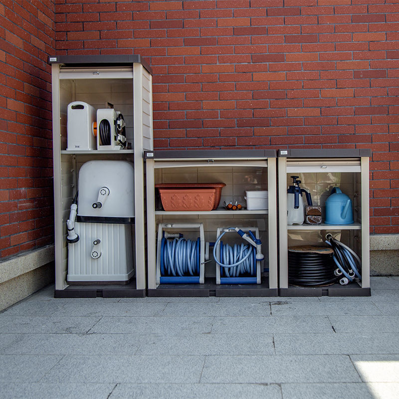 Balcony Cabinet Toolbox Outdoor garden sunscreen and rainproof tool ...