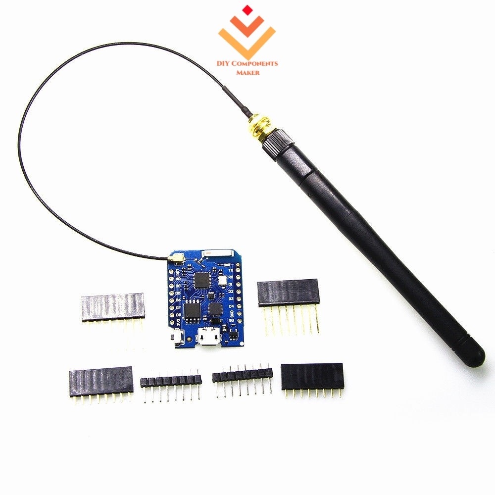 WEMOS D1 mini Pro - 16M bytes external antenna connector ESP8266 WIFI ...