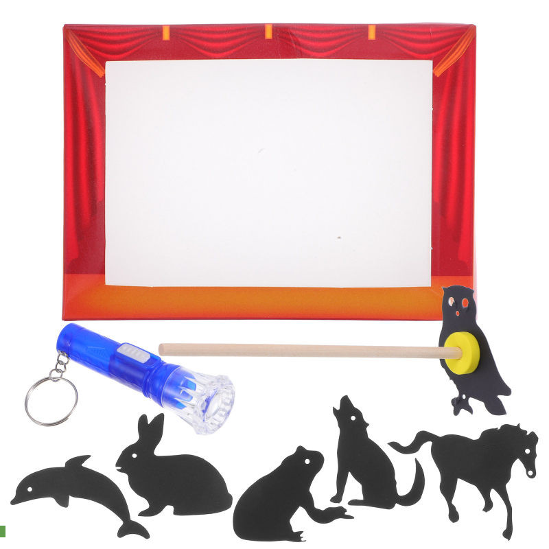 1 Set Chinese Shadow Puppets Kit Kids Educational Traditional Puppets ...