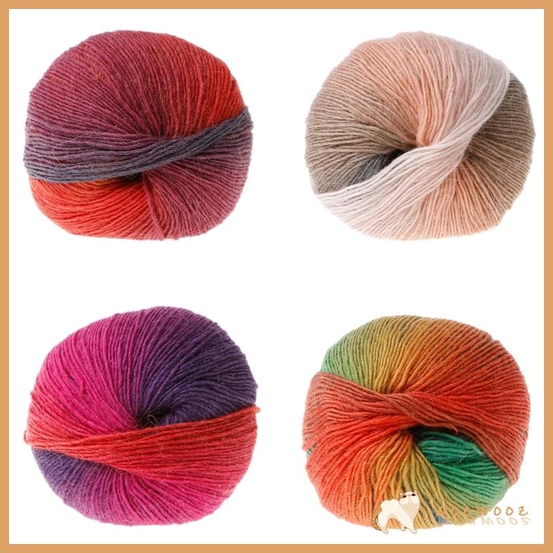 WOOW Wool Blend Yarn Wool Yarn Crochet Yarn Bulk Starter Kit Handcrafts ...