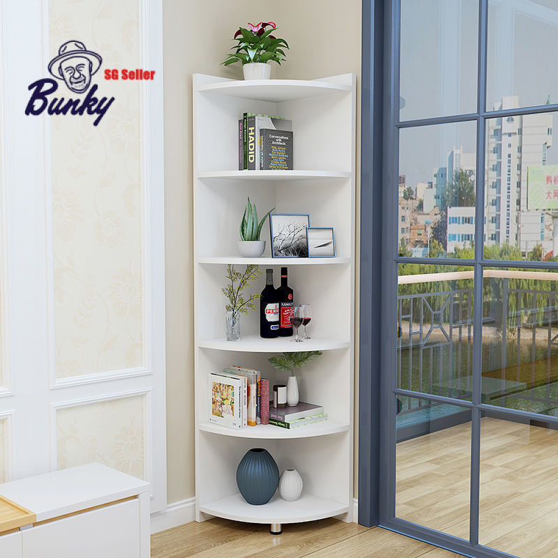 [48H Shipping] Corner Cabinet Corner Triangle Storage Rack Triangle ...