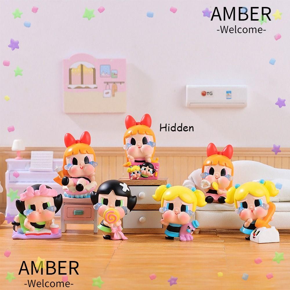 AMBER Figure Box, Box Cartoon Box, Kawaii Animation Figures Crybaby The ...