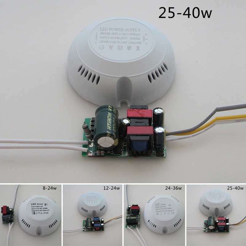 High Price Effective LED Driver 24 40W AC190 265V DC70 140V Four ...
