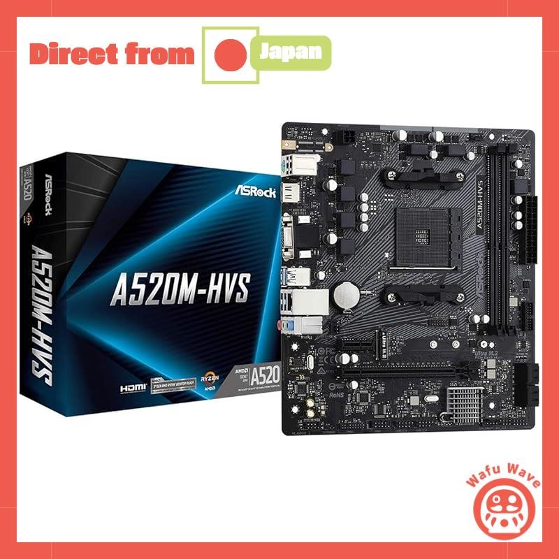 ASRock AMD A520 Socket AM4 Micro ATX DDR4-SDRAM Motherboard | Shopee ...