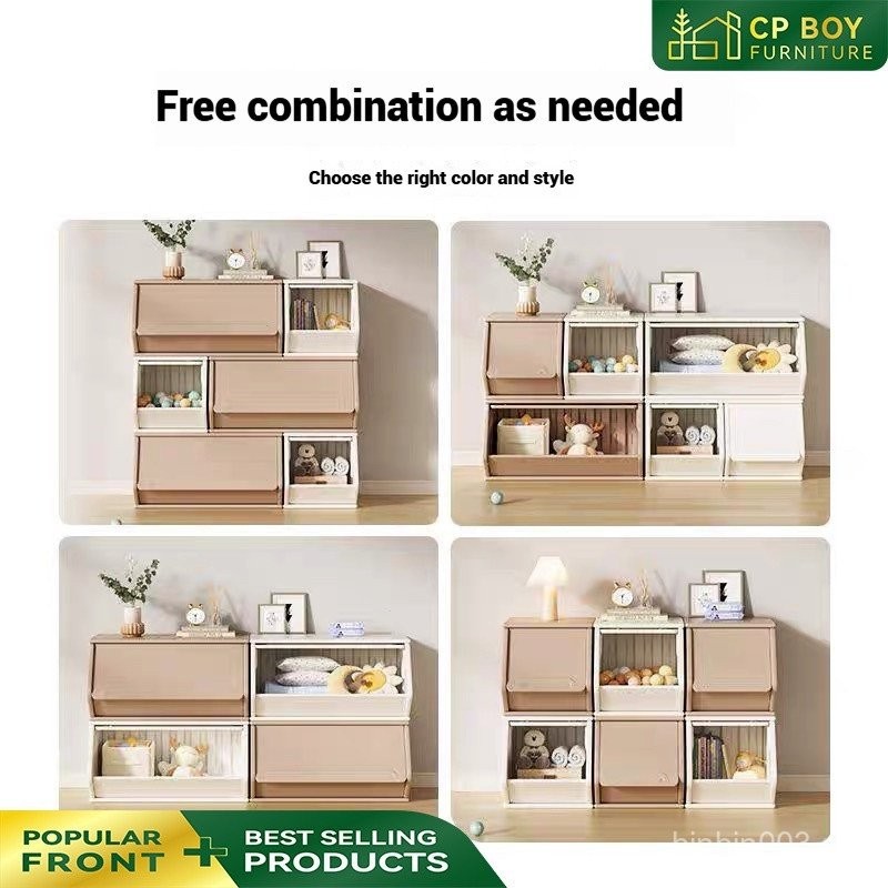 Ssr Stackable Storage Cabinet Desktop Snack Cabinet Organiser Toy ...