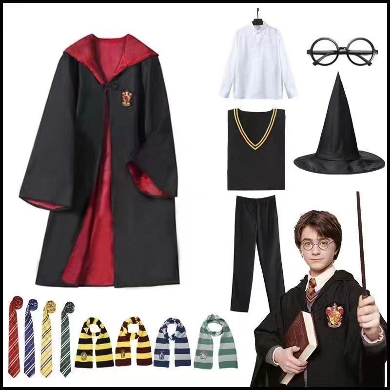 Shopee Official Harry Potter cos Clothing Halloween Clothing Peripheral ...