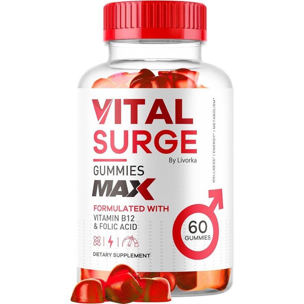 Vital Surge Male Gummies - Men's Performance Gummies, MAX Strength ...