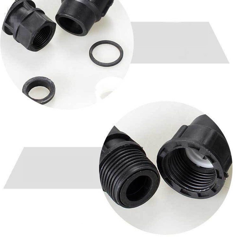 PP-Fitting Screw PE Pipe Drinking Water Clamp Connector 20 25 32 40 50 ...