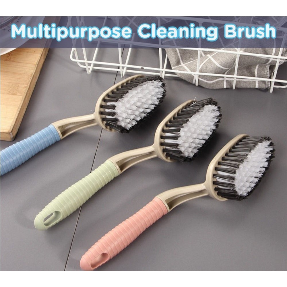 Multipurpose Home Cleaning Brush Rubber Grip Toilet Brush Berus Lantai ...