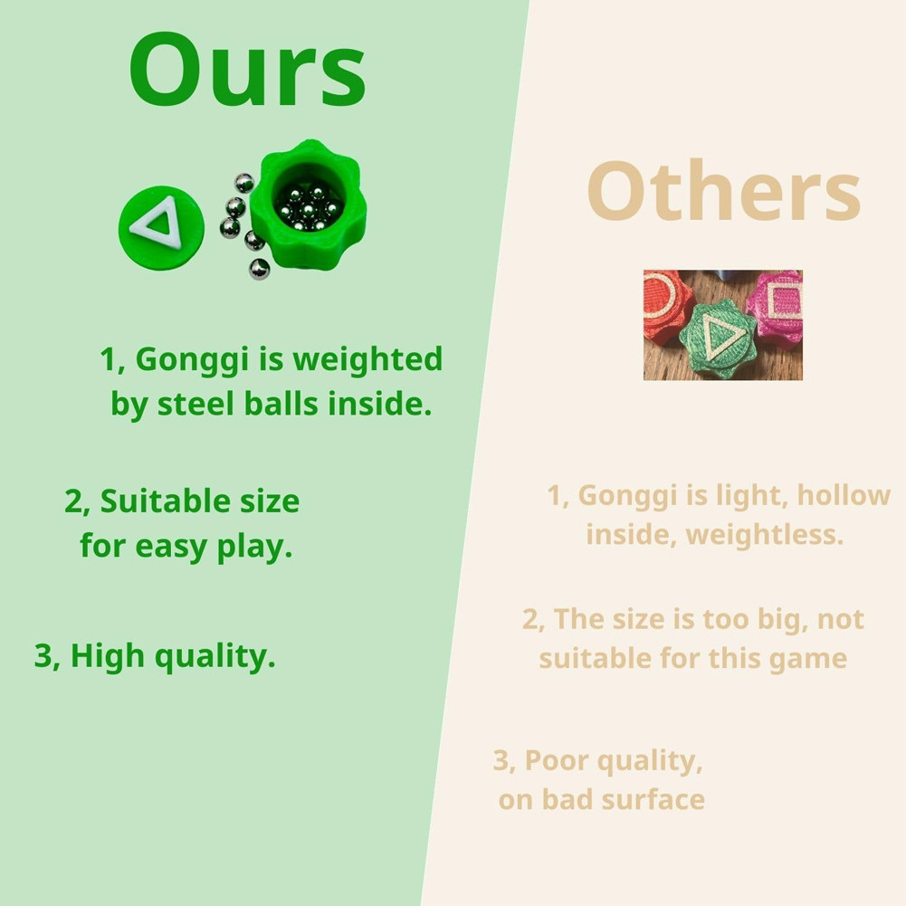 Traditional Play Game Gonggi Game Stone Catching Game Hand Eye ...