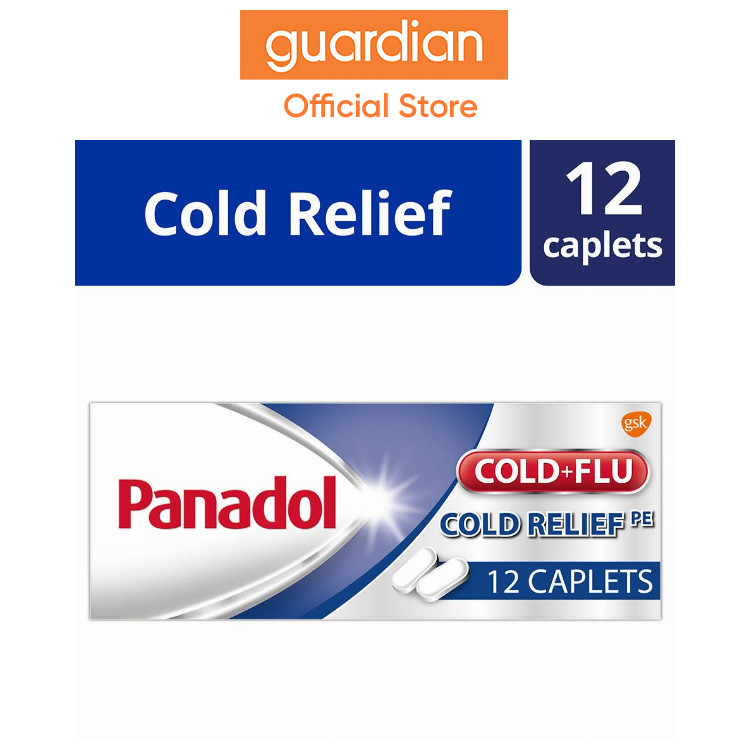 Panadol Cold Relief, 12 caplets | Shopee Singapore