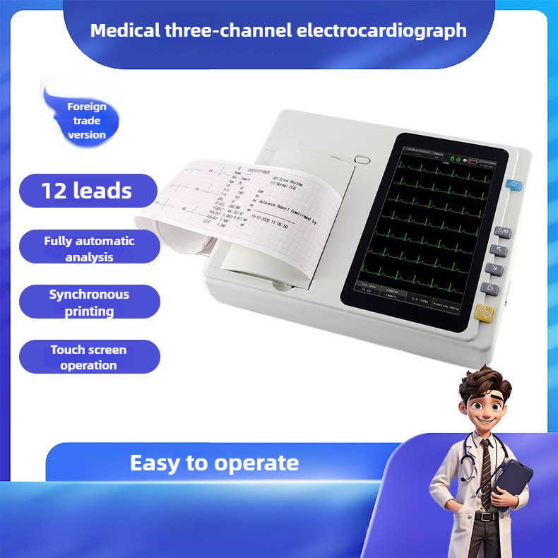 ECG monitor ecg health monitor ECG tester electrocardiograph portable ...
