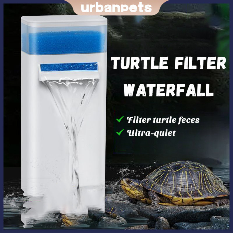 Turtle Tank Filter Low Water Level 3-In-1 Water Purification ...