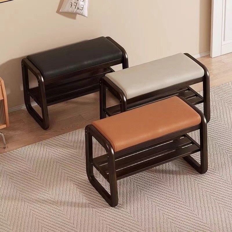 [48H Shipping] Doorway Shoe Wearing Stool Seated Home Entrance Shoe ...