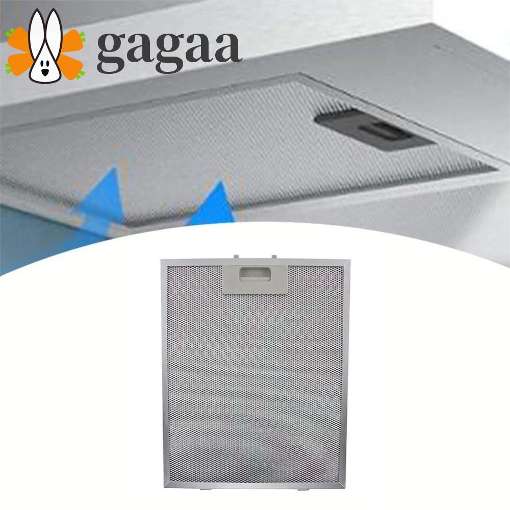 GAGAA Kitchen Extractor Fan Filter, Aluminum Mesh Silver Cooker Hood ...