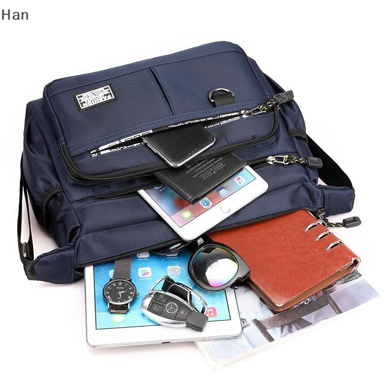 Han Men's Messenger Bag Crossbody Shoulder Bags Men Small Sling Pack ...