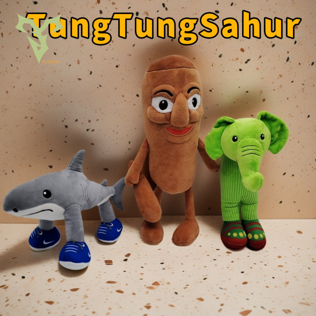 Rytanda Italian Brainrot Tralalero Tralala Tung Tung Tung Sahur Plush ...