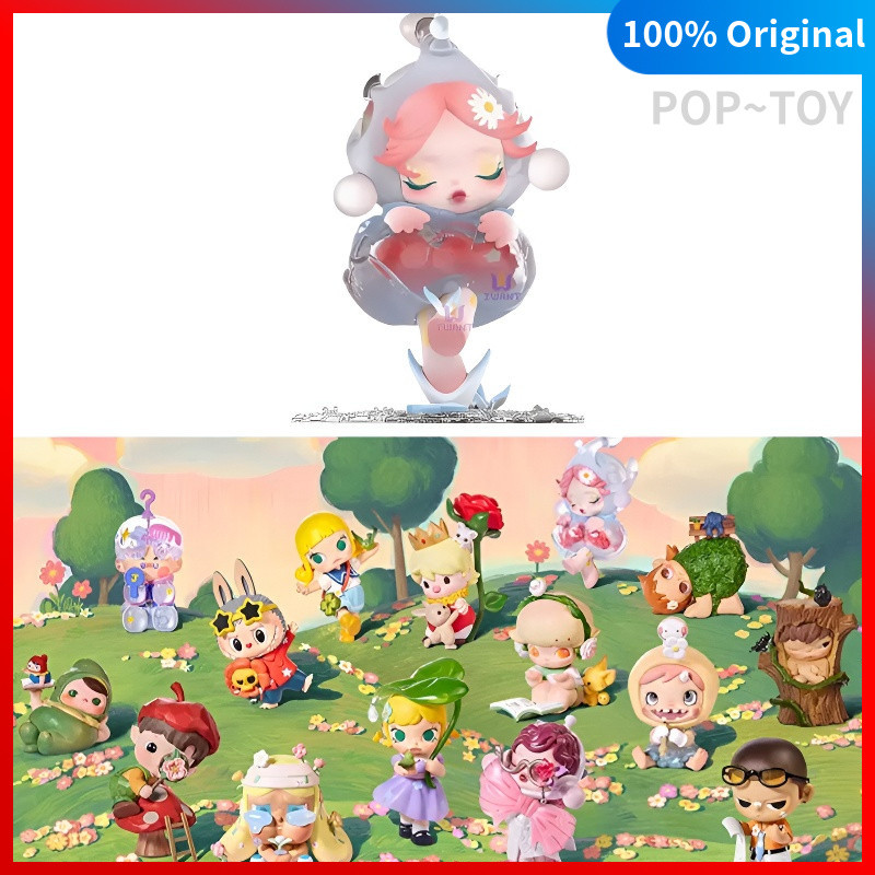 hand in hand Series Blind Box Cute Figures Dimoo Skullpanda Labubu ...