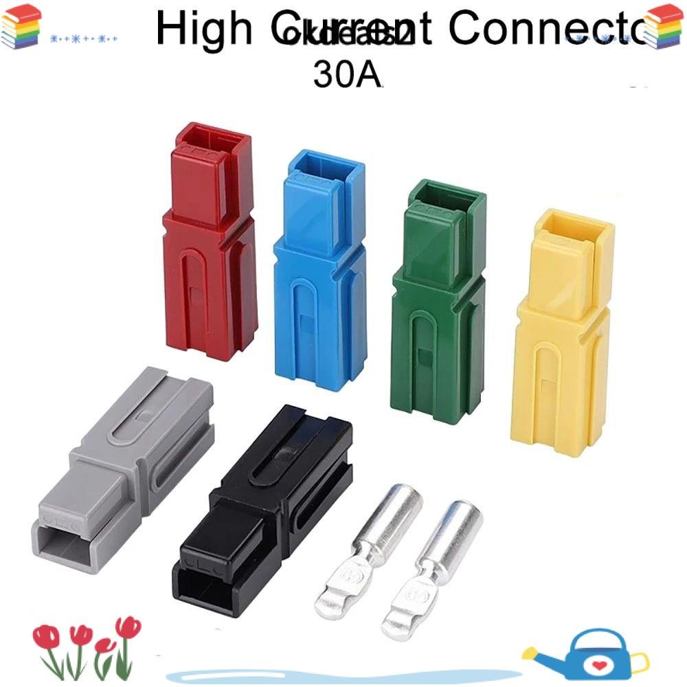 DEALSHOP Single-pole Power Connector, 600V DC 30A Power Connector ...