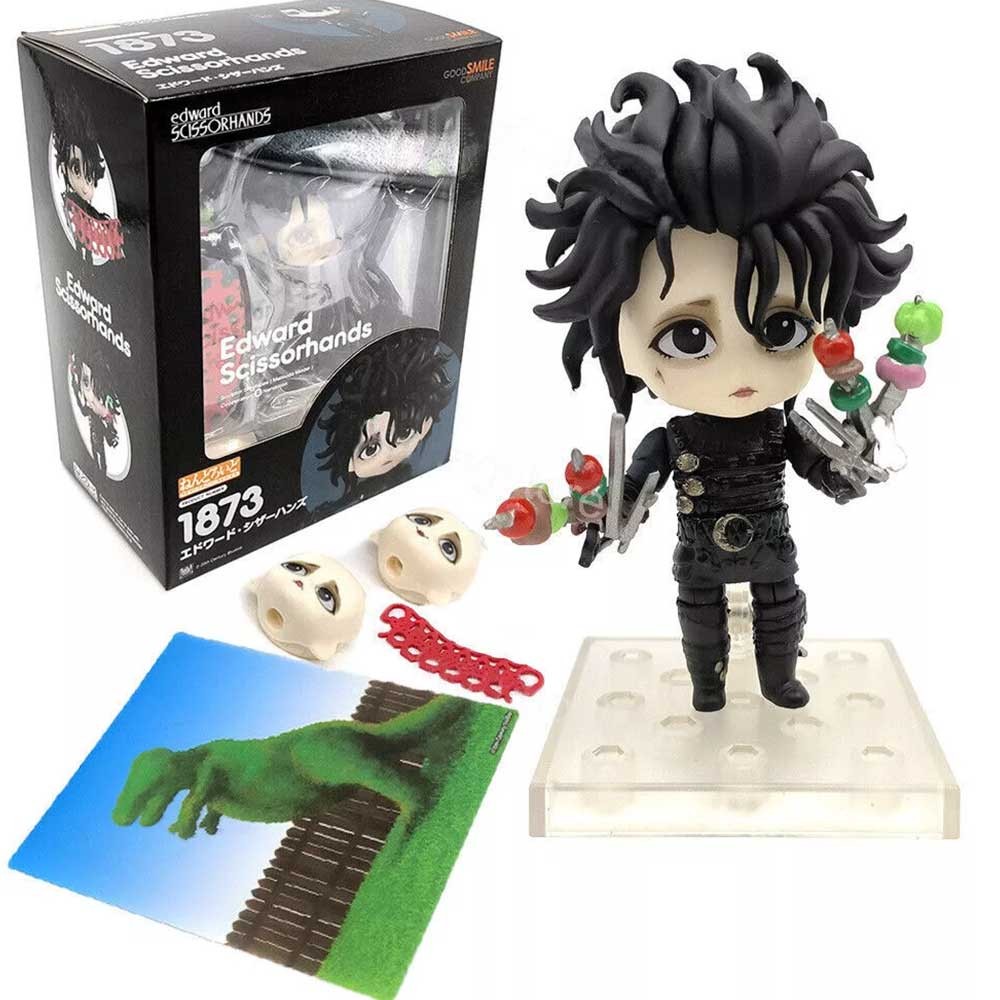 Edward Scissorhands Johnny Depp 10CM Action Figure Q-ver Model Scenes ...