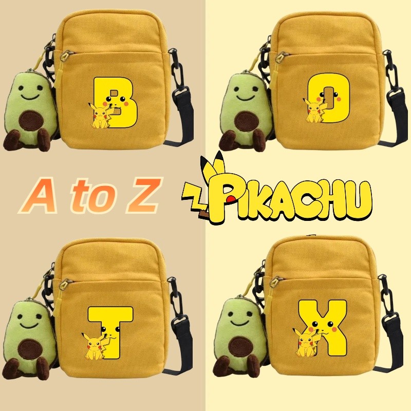 Pokémon Series Pikachu Letters A to Z Cartoon Anime Printed Casual ...