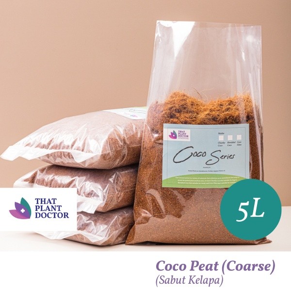 Coco Peat Coarse (5L / 560G) | Shopee Singapore