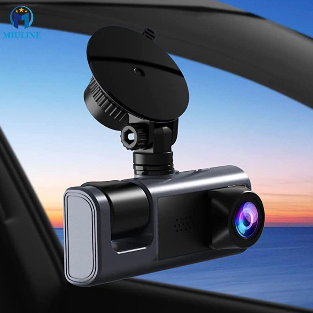 Dual Dash Cam Front and Rear Car Recorder for Cars with IR Night Vision ...
