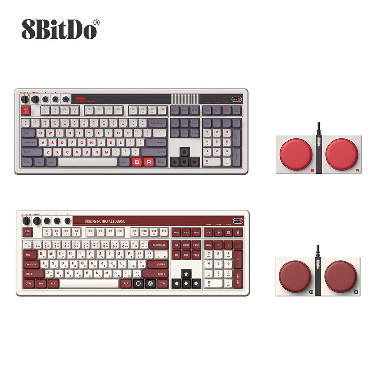 8BitDo Retro 108 Released Three-Mode Mechanical Keyboard: Expands Retro ...