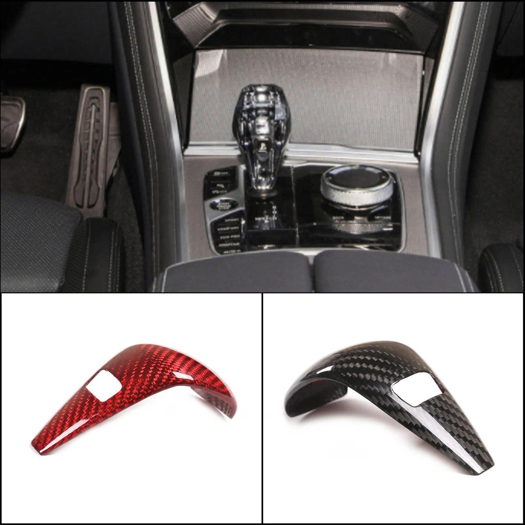 cheya Car Center Console Gear Shift Knob Cover for BMW 8 Series 850i ...