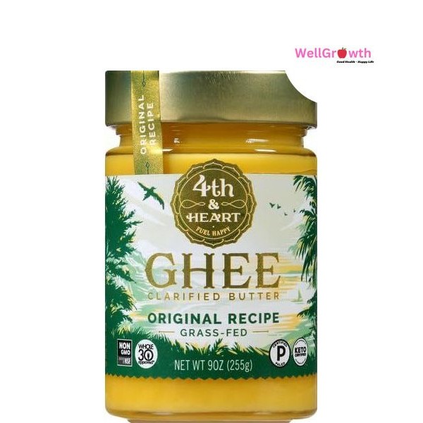 4th & Heart - Ghee Original, Grass-Fed Original Ghee Clarified Butter ...