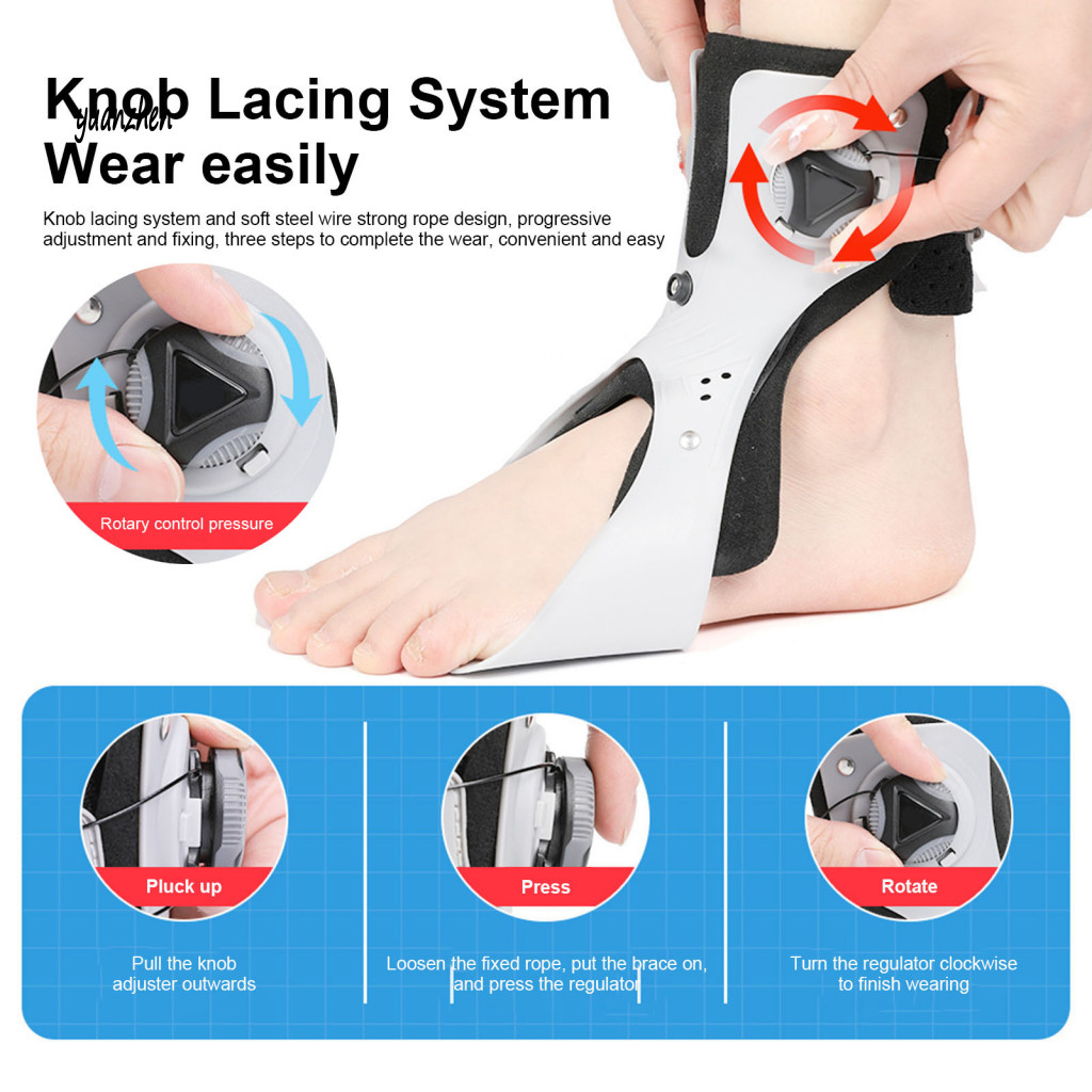 yuanzhen Plantar Fasciitis Splint Foot Drop Brace Orthotic Plantar ...