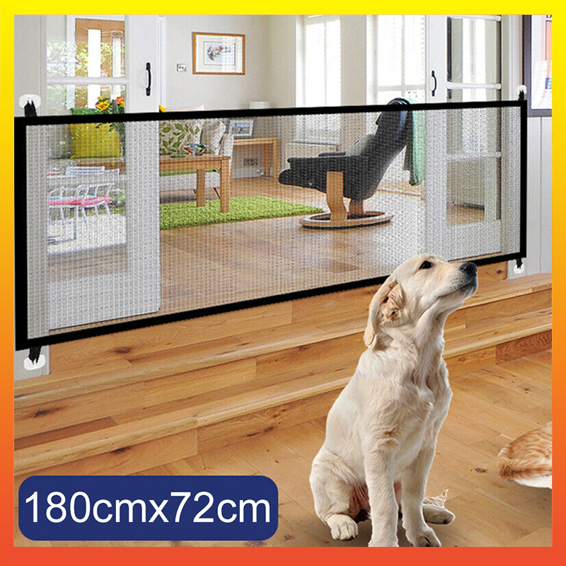 [Calamus] Folding Pet Dog Puppy Cat Gate Guard Safety Enclosure Mesh ...