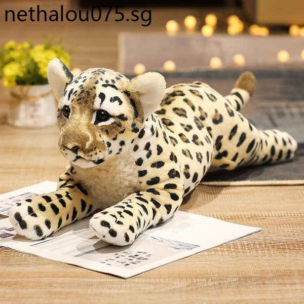 Animal Simulation Lion Tiger Leopard Cub Doll Little Tiger Plush Toy ...