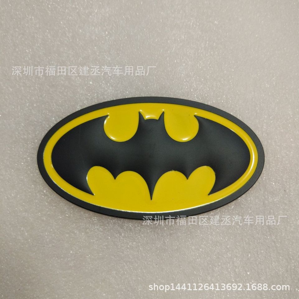 Car Unique Batman Car Logo Modified Batman Body Car Sticker Rear Logo ...