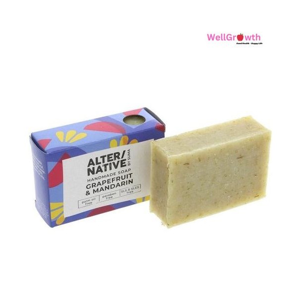 Suma (Alter/Native) - Handmade Bar, Grapefruit & Mandarin Soap (95g) | Shopee Singapore