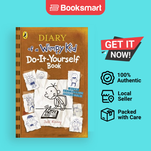DIARY OF A WIMPY KID DO-IT-YOURSELF BOOK - Paperback - English - 9780141339665 | Shopee Singapore