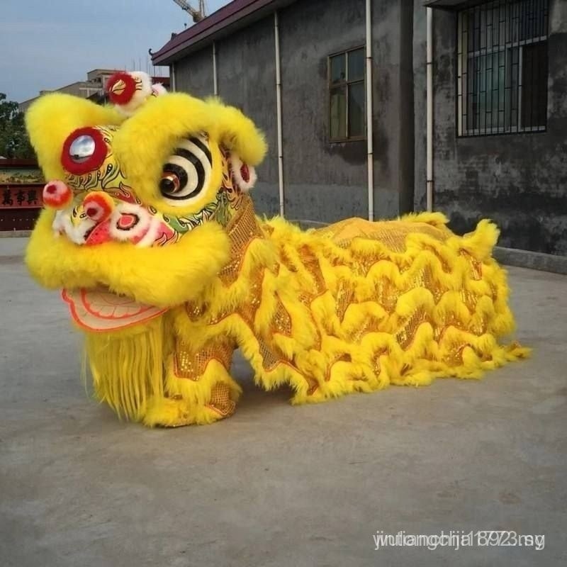 Winking Lion Dance South Lion Props Lion Dance Dragon Set Lion Head ...