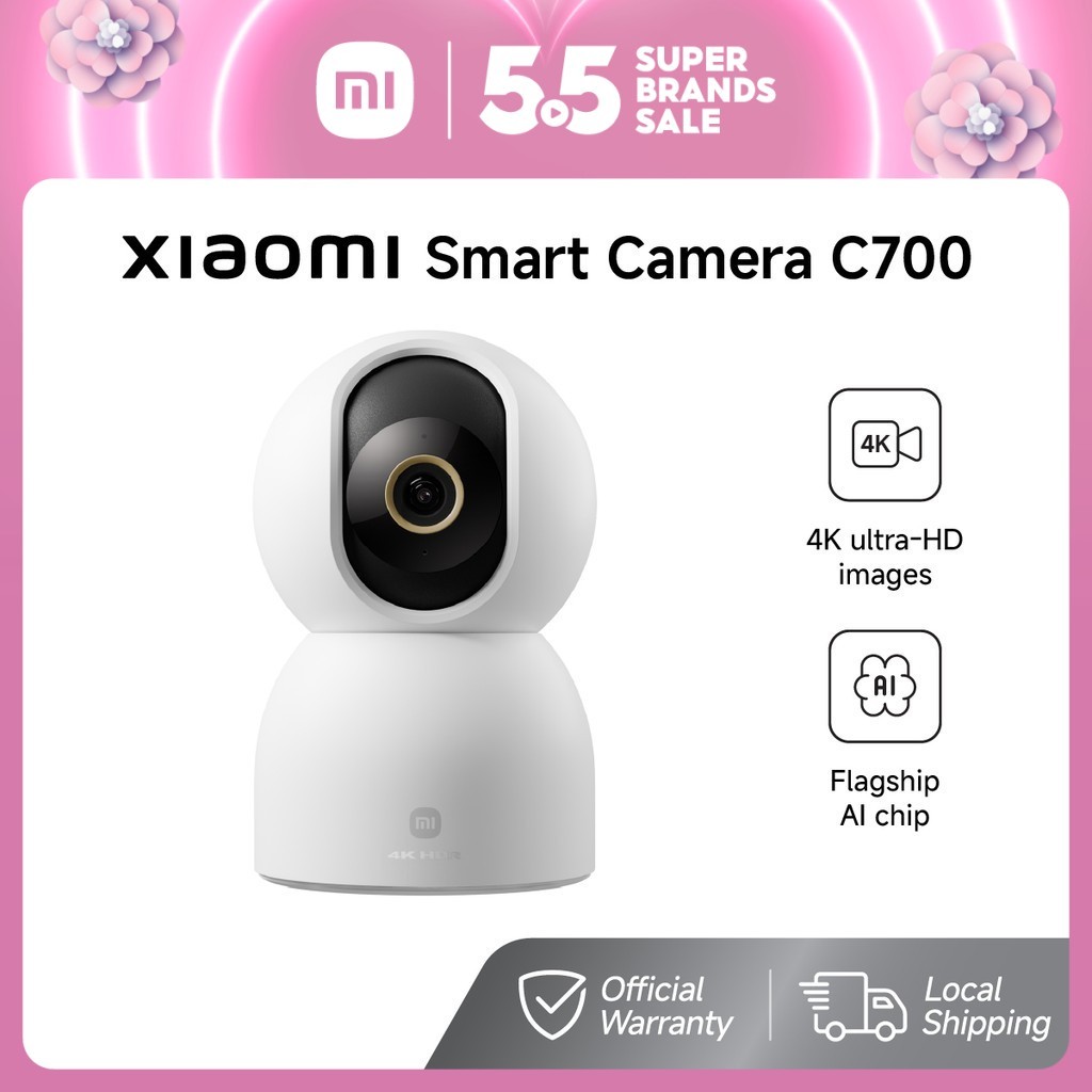【New】Xiaomi Smart Camera C700 | Shopee Singapore