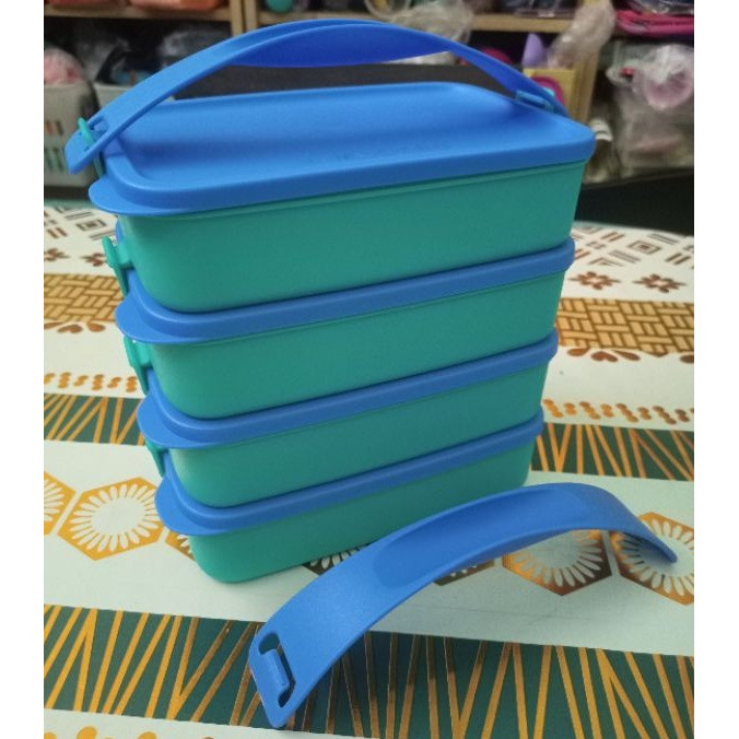Tupperware Click To Go Set with Handle / Extra Handle | Shopee Singapore