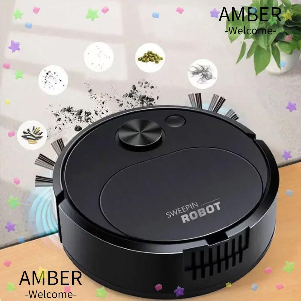 AMBER Sweeping Robot, 3-in-1 Automatic Wireless Floor Sweeping| Mini ...