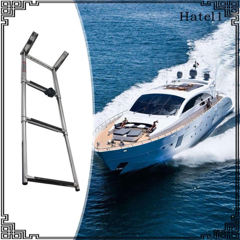[Hatel] Telescopic Boat Ladder Multifunction Accessories Marine Transom ...
