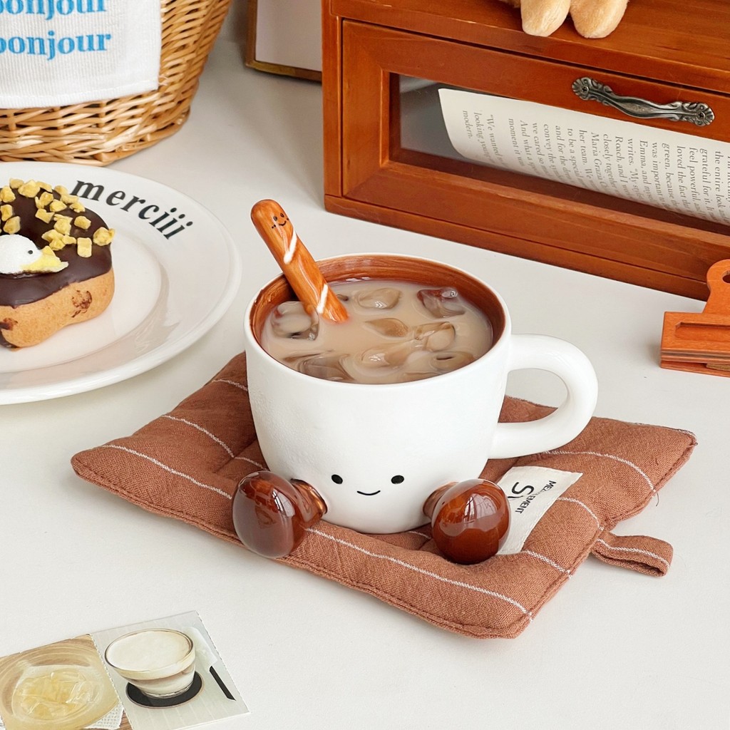 Lovely Jellycat Ceramic Mug 320ml; Creative Latte Coffee Mug; Water ...