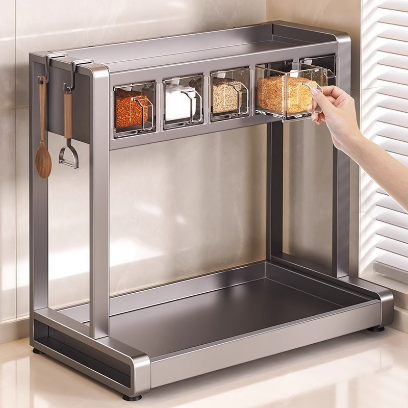 Kitchen Storage Rack Organizer Multi Layer Countertop Shelf for Spices ...