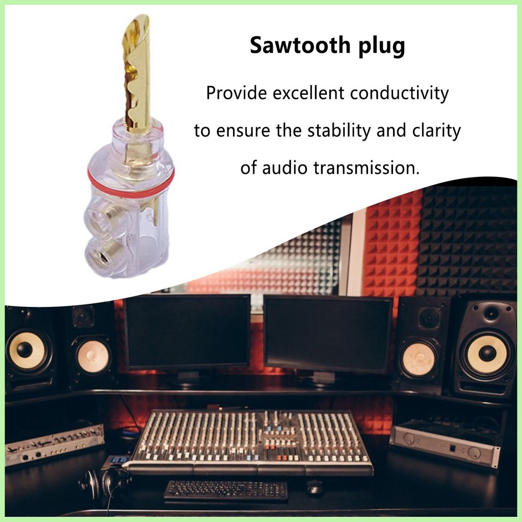 Banana Plugs for Speaker Wire Banana Connector Wire Connector ...