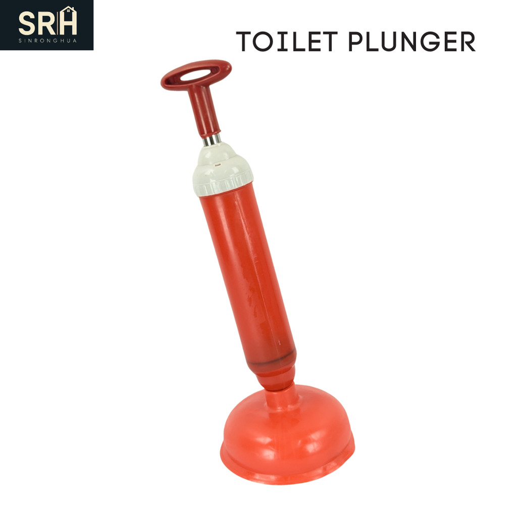 [SG SELLER] Toilet Plunger Toilet Sewer Plunger Toilet Silicone Suction ...